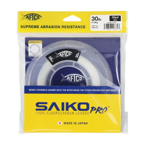 Angler's Bay. Aftco Saiko Pro 100% Fluorocarbon (50YRD) Leader Line
