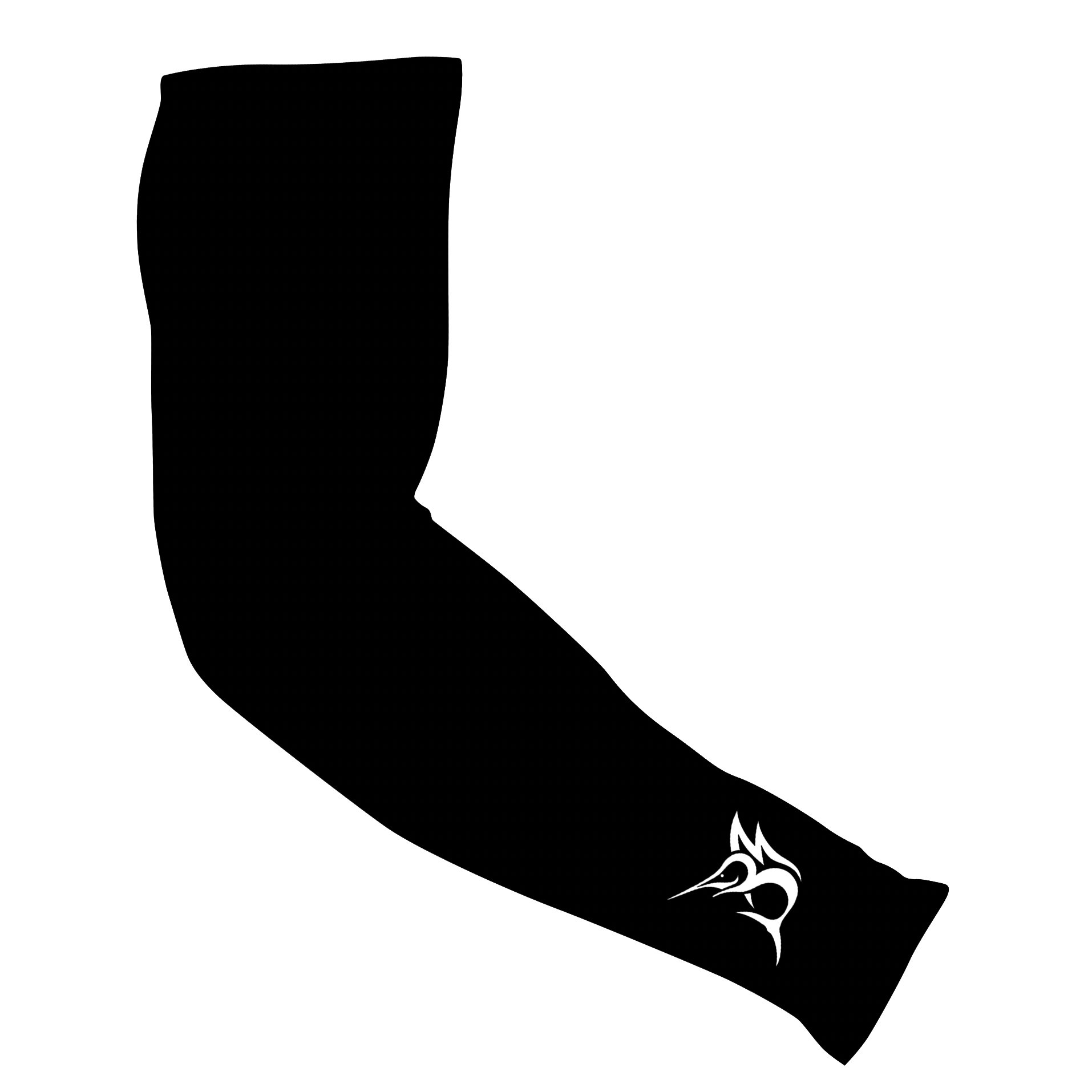 Angler's Bay. Bob Marlin Arm Shield BM Black